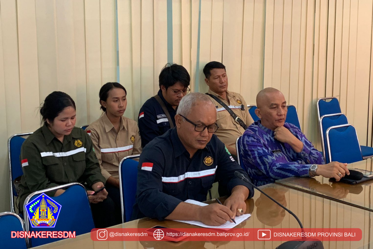 Menerima Inspektur Tambang Direktorat Jenderal Mineral Dan Batubara ...